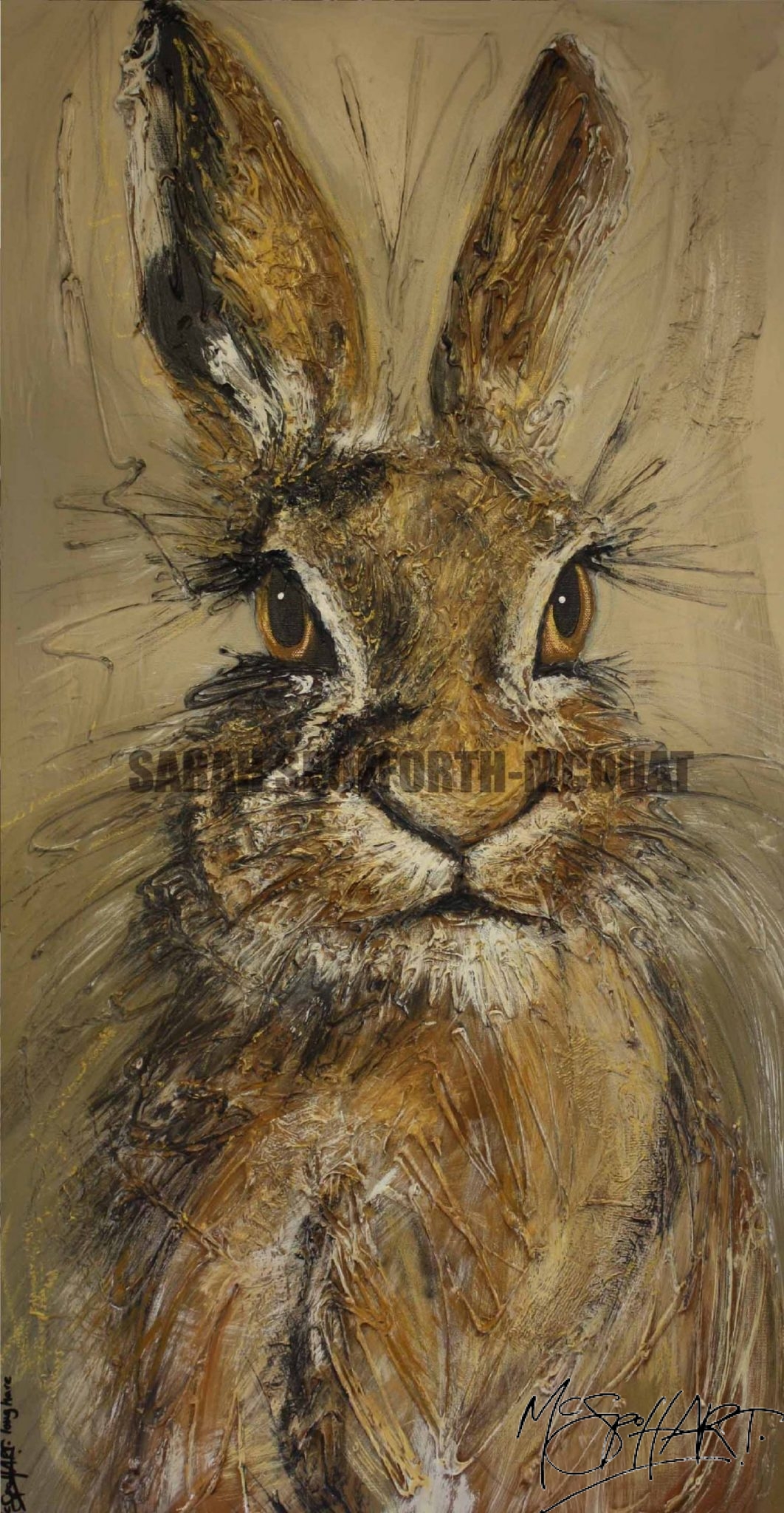 Long Hare Print – McSpoff Art